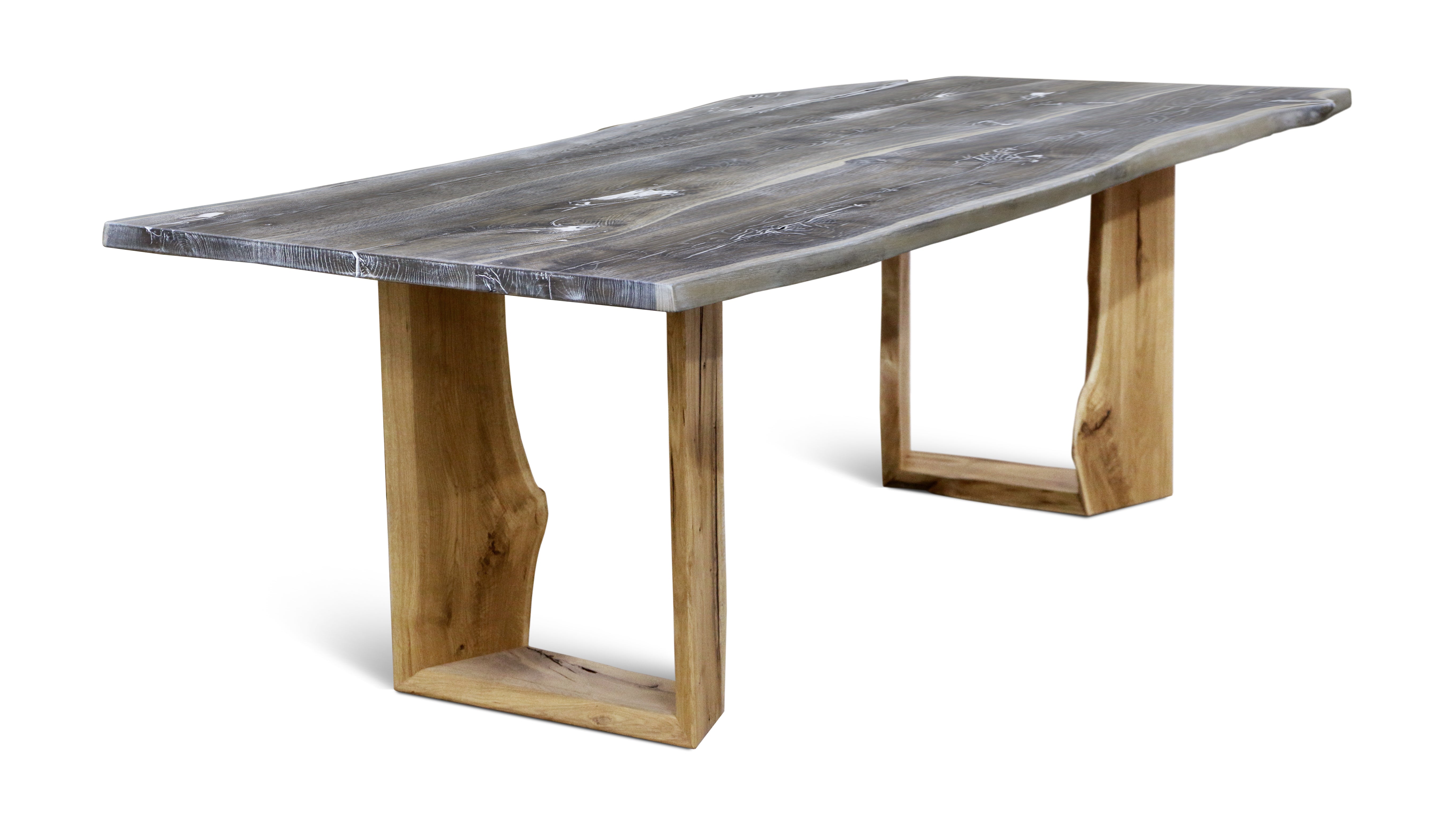 Oak wood Dining Table Baum- Kante 200 – Modern Europa Furniture