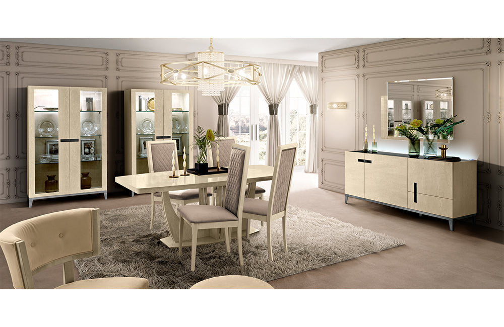 Elite Dining Ivory Table – Modern Europa Furniture