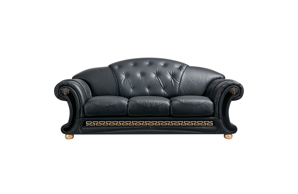 Apolo Black Sofa – Modern Europa Furniture