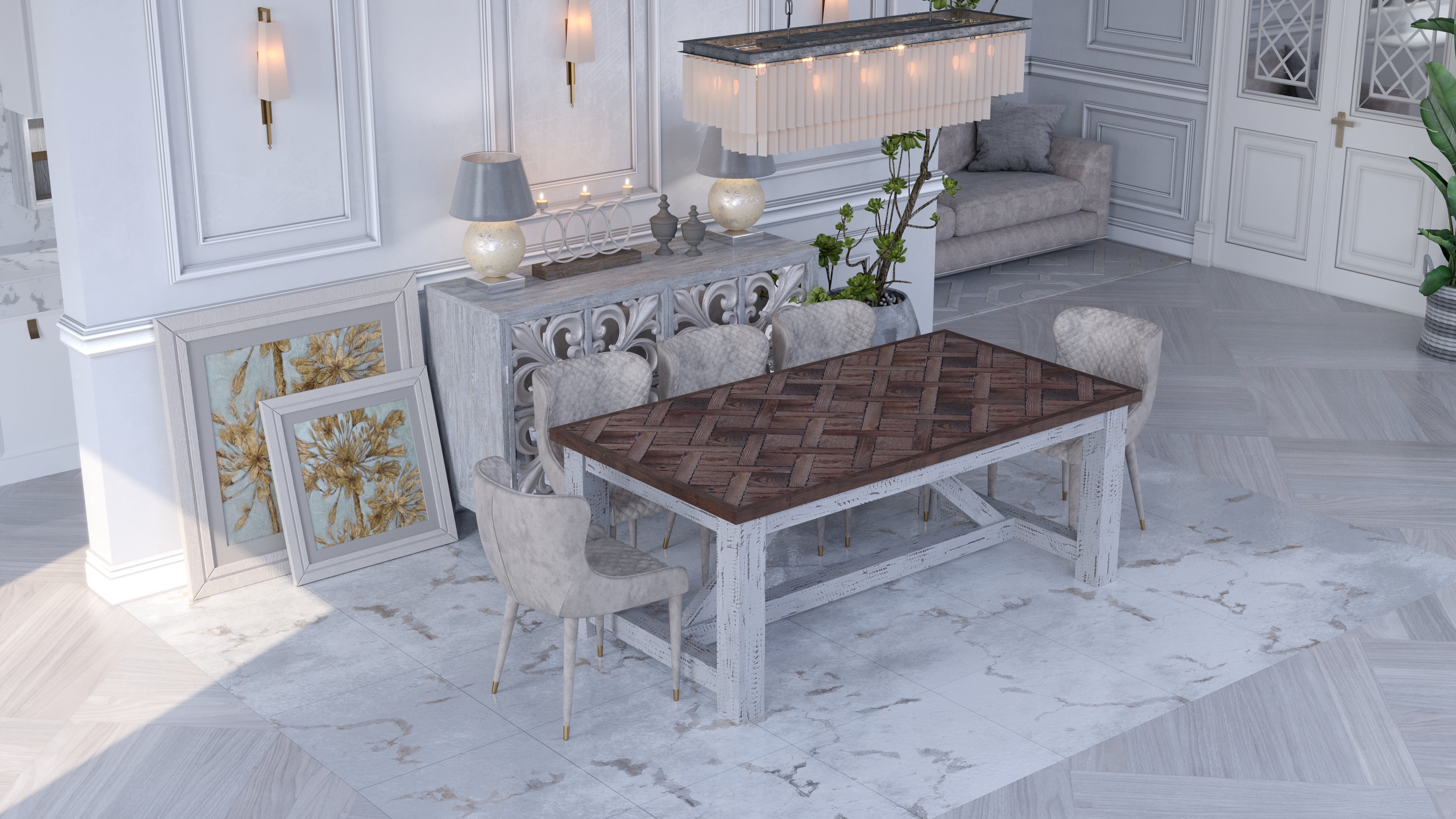 VERSAL Wood Dining Table – Modern Europa Furniture